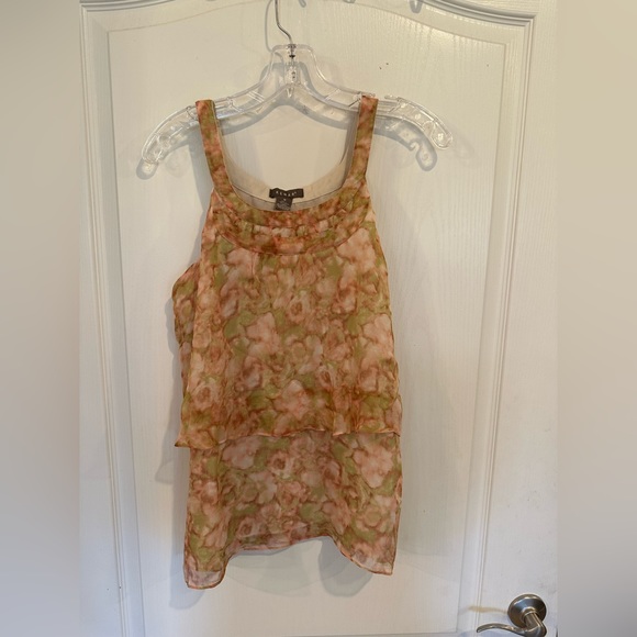 Kenar | Tops | Kenar Vintage 9s Y2k Womens Silk Sleeveless Tank Layered ...
